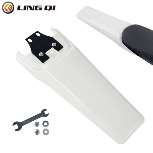 (White) Modified Extended Longer Rear Fender Fit to Sur Ron Light Bee X ...