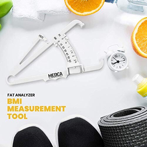 Skinfold Body Fat Caliper - Skin Fold Body Fat Analyzer and Handheld ...