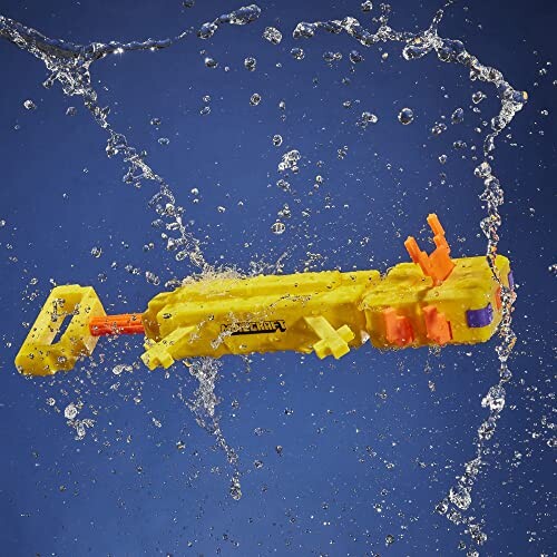 Nerf Super Soaker Minecraft Axolotl Water Blaster, Minecraft Axolotl ...