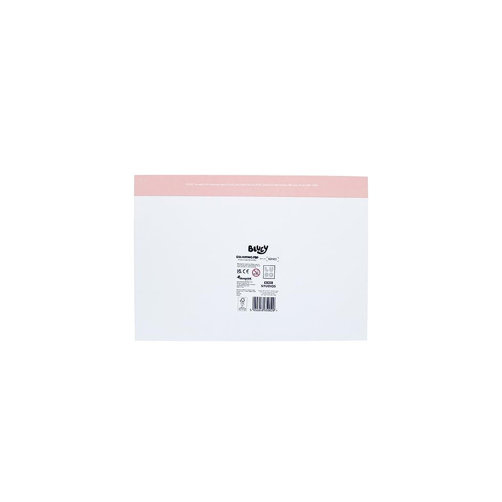 Bluey A4 Colouring Pad with Stickers | Bluey Poster Set | Bluey ...