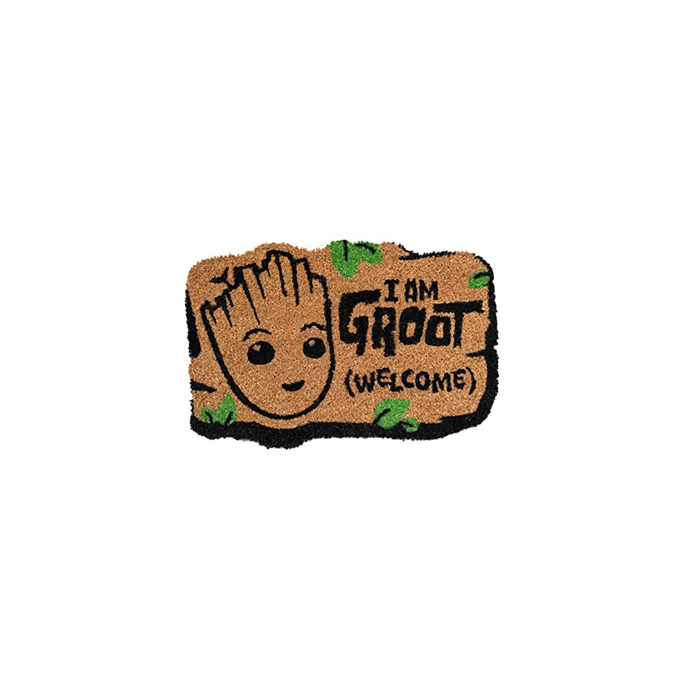 Marvel Groot Shaped Door Mat | 16.9 x 23.6 inches - 43 x 60 cm ...