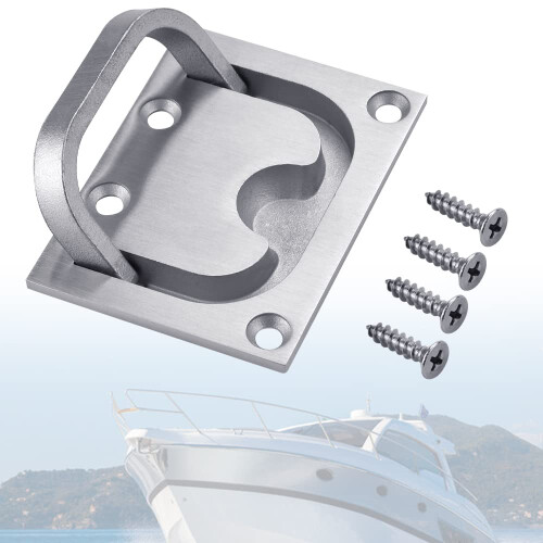 Boat Hatch Handle Stainless Steel Boat Flush Hatch Locker Marine Handle ...
