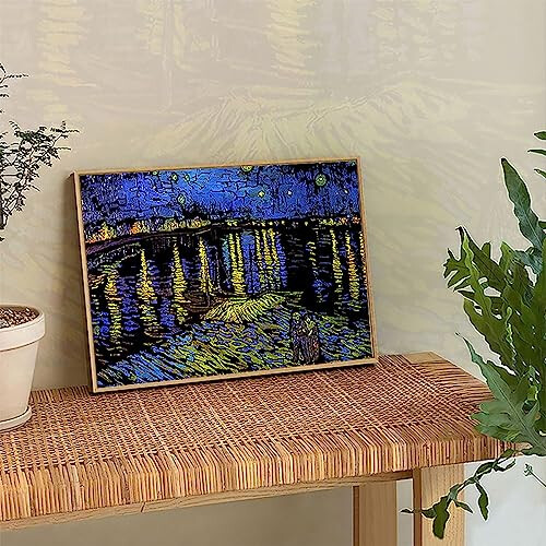 Scratch Art Rainbow Painting Paper, Vincent Van Gogh Engraving Art ...
