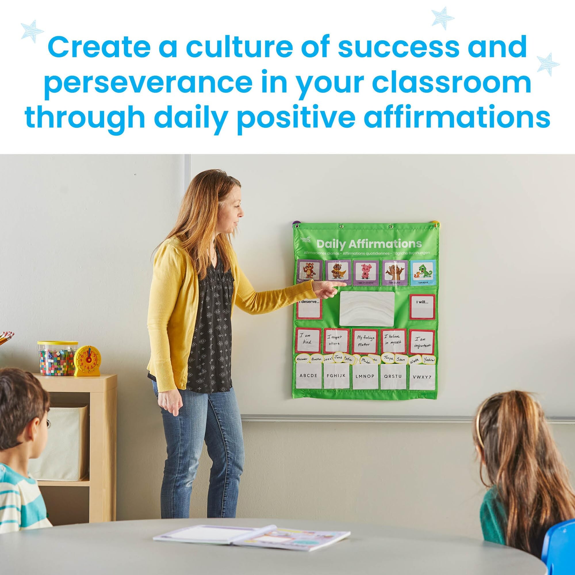 Daily Affirmations Pocket Chart, Mindful Affirmation Cards, Positive ...