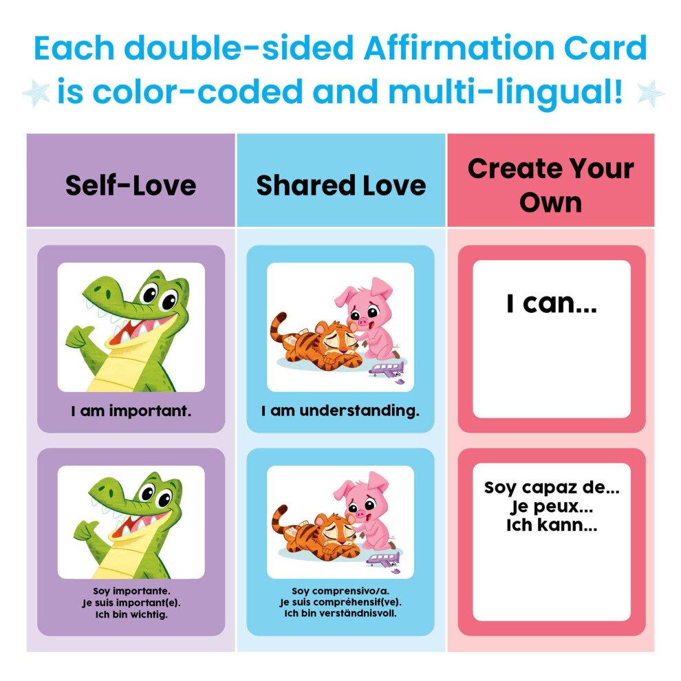Daily Affirmations Pocket Chart, Mindful Affirmation Cards, Positive ...