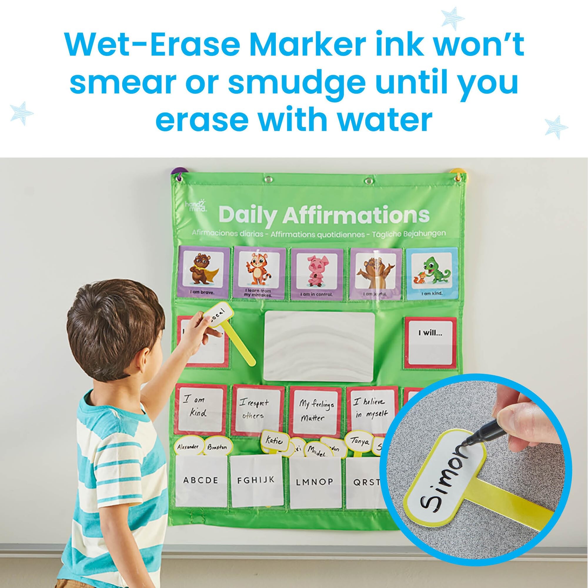 Daily Affirmations Pocket Chart, Mindful Affirmation Cards, Positive ...