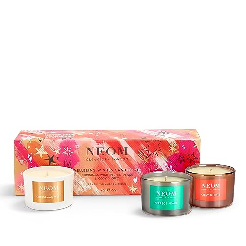 NEOM- Wellbeing Wishes Trio Gift Set | Christmas Wish, Perfect Peace ...