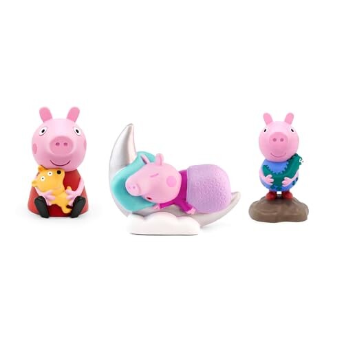 Peppa Pig character bundle with Peppa Pig, Peppa George & Peppa Bedtime ...