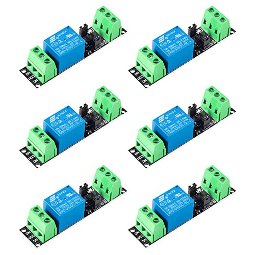 6pcs 1 Channel DC 3V Relay Power Switch Module with Optocoupler Relay ...