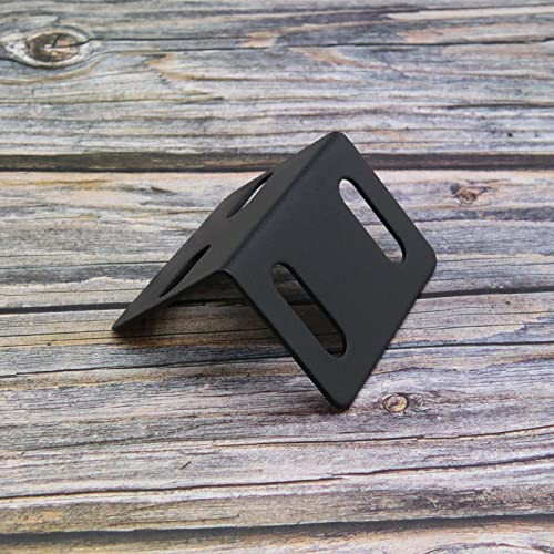 10PCS L-Shape Corner Brackets Metal Right Angle Braces Furniture ...