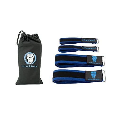 BFR Bands (X4 Pack). Blood Flow Restriction Bands for biceps, glutes ...