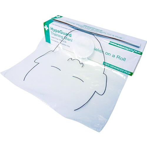 HypaGuard Training Manikin Resuscitation Face Shields on a Roll on OnBuy