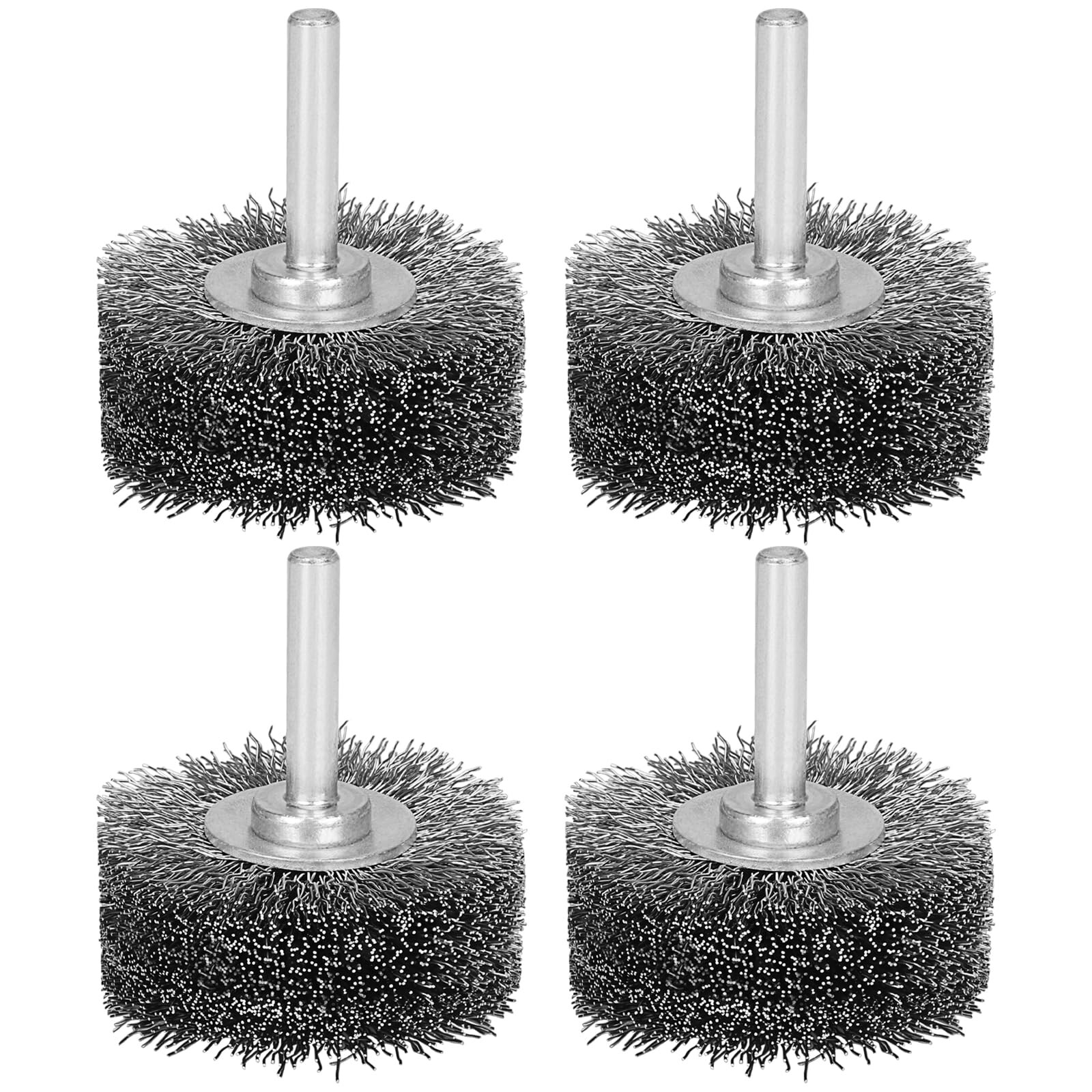 2 Inch Wire Brush Wheel for Drill Attachment, 0.0118" Coarse Stainless ...