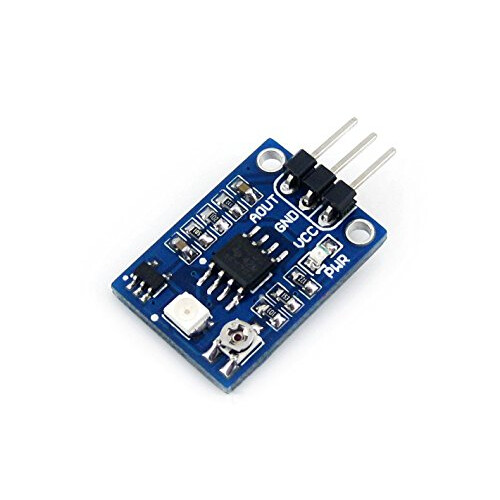 DC3.3-5V 200nm-370nm Response Wavelength UV Detection Sensor Module Ultraviolet Ray UV Sensor ...