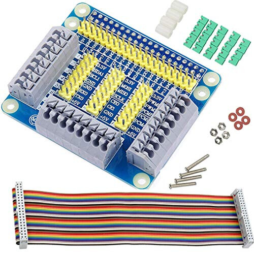 GPIO Expansion Board Raspberry Pi Shield for Raspberry PI 4B/3B GPIO ... GPIO Expansion Board Raspberry Pi Shield for Raspberry PI 4B/3B GPIO ...