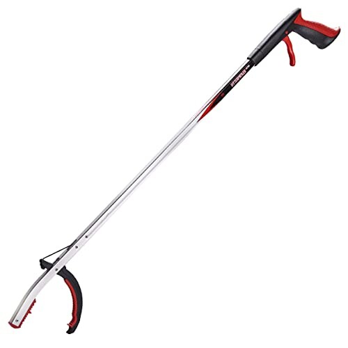 Helping Hand Company Extra Long Litter Picker PRO 50”, Heavy Duty ...