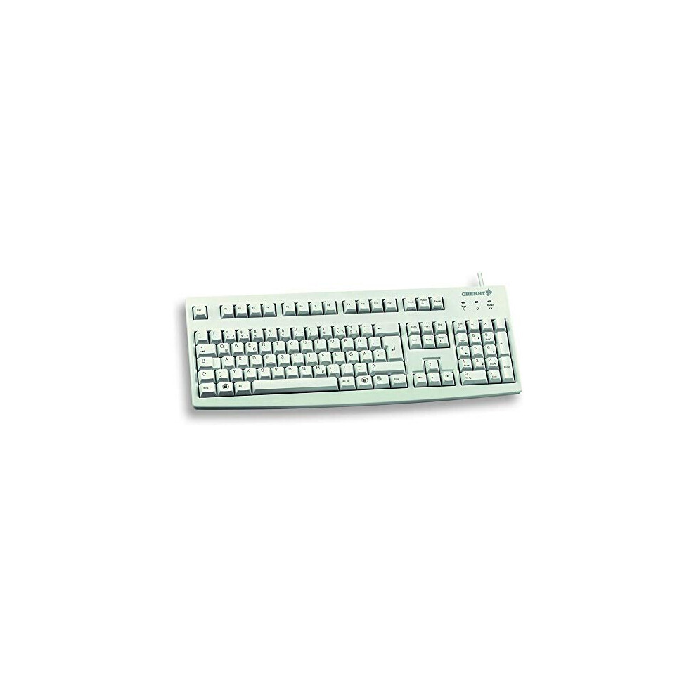 G83-6105, Germany/Cyrillic layout, QWERTZ keyboard, wired keyboard ...