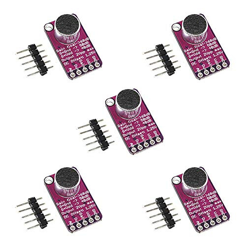 5pcs MAX9814 Electret Microphone Amplifier with Auto Gain Control for ...