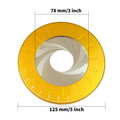 Circle Drawing Tool, Adjustable Circle Drafting Ruler Circle Stencil ...