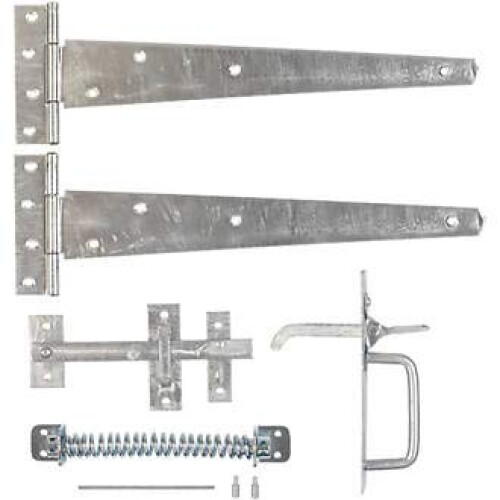 Hardware Solutions - Suffolk Gate Latch Kit - 152mm Latch with 14" Tee ...
