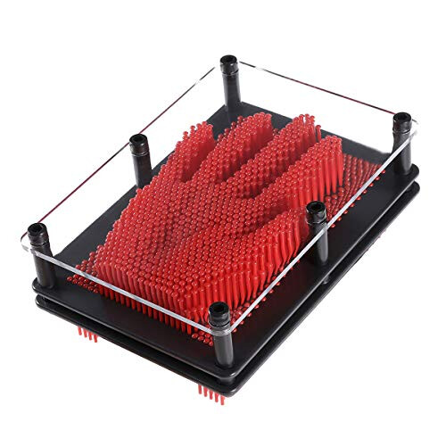 3D Pin Art Sculpture Hand Impression Pin Art Handprint Sculpture for ...