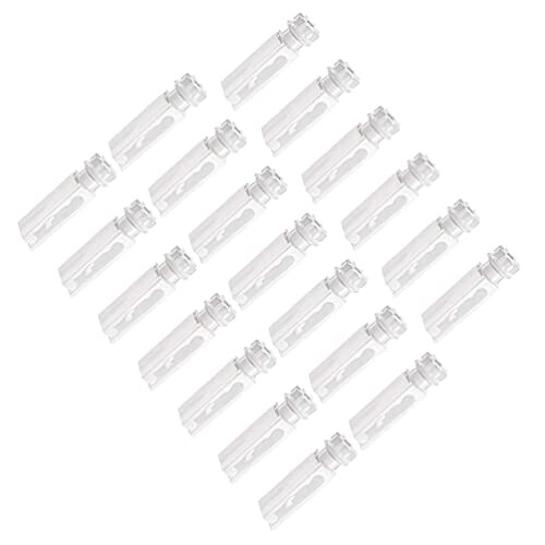 Ceiling Hooks Heavy Duty 20Pcs Vertical Blind Stem Replacement White ...