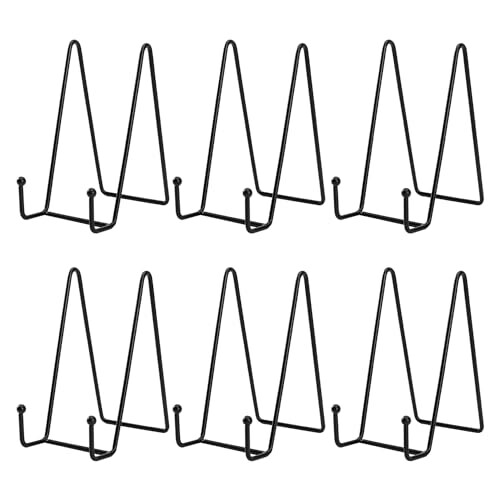 6 Piece Display Stand, Photo Frame Stand, Picture Display Stand ...
