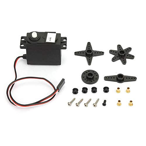RC Servo Motor, 360 Degree Continuous Rotation Servo Motor DC Geared ...