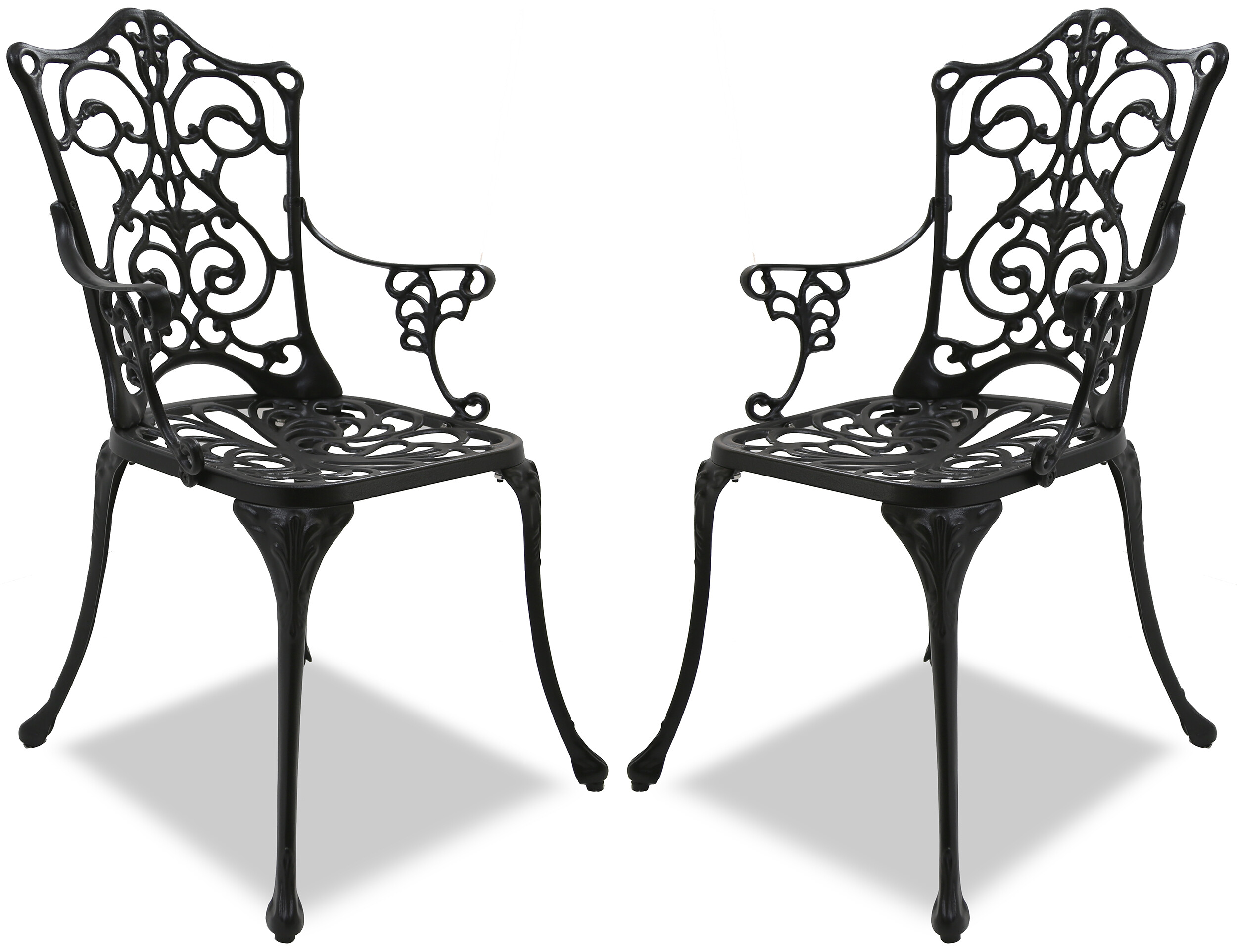 Centurion Supports Tabreez 2-Large Garden & Patio Bistro Chairs with ...