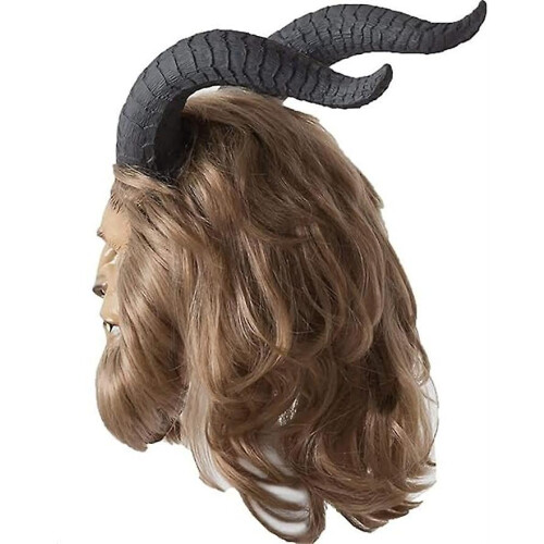 Beast Mask Beast Cosplay Mask With Wig For Adult on OnBuy