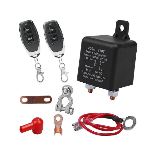 Remote Battery Disconnect Switch, Wireless Remote Control Battery ...