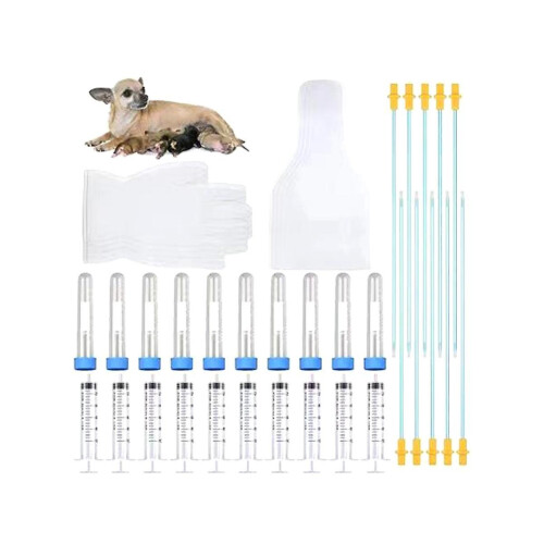 10 Set Breeding Kit Artificial Insemination Dog Breeding Kit ...