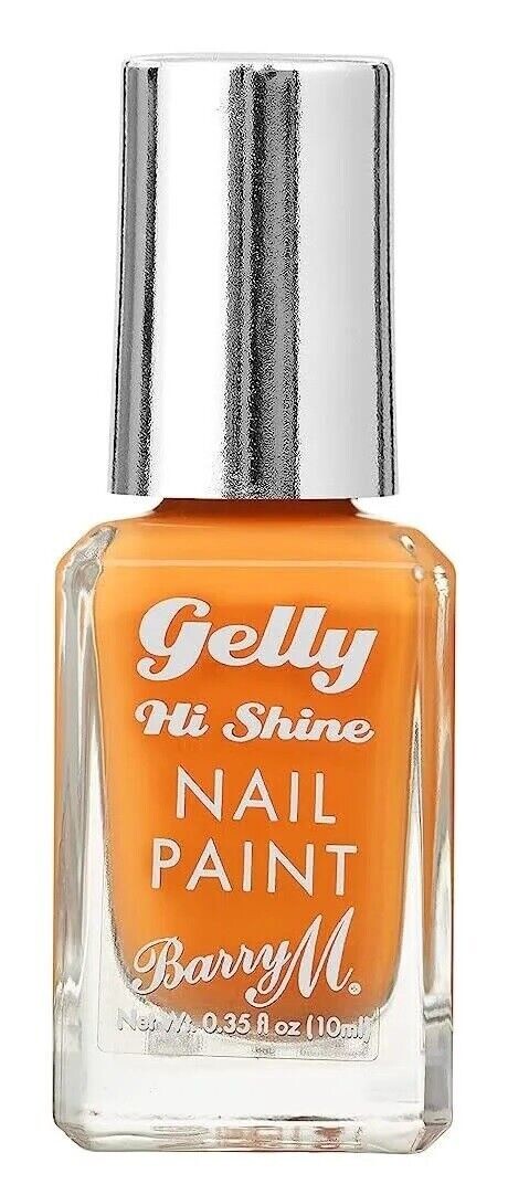 Barry M Gelly Hi Shine 10ml Nail Polish Beauty of Nails - Mandarin on OnBuy