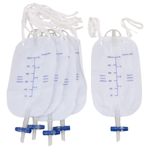 10pcs Incontinence Complete Kit 500ml Urinary External Catheters Leg ...