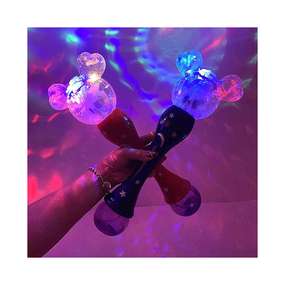 Bubble Machine Electric Bubble Wand Nontoxic Durable With Musical Light ...