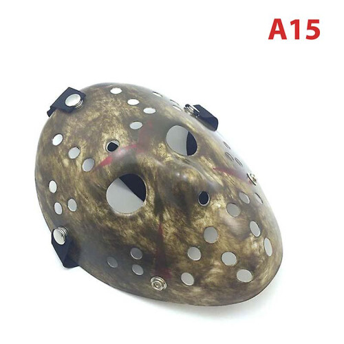 (A15) Jason Voorhees Friday The 13Th Horror Movie Hockey Mask Scary ...
