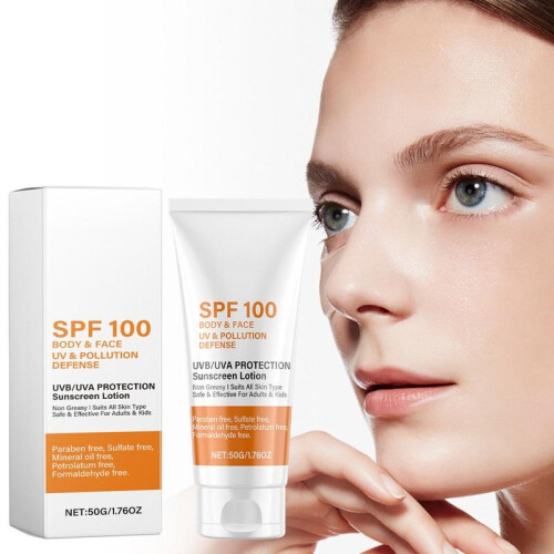 Sunscreen SPF 100 Sunblock for Face Body Sunscreen Facial Sunscreen Sun ...