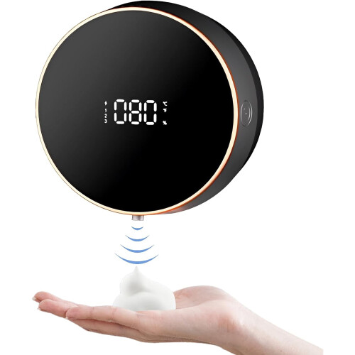 Automatic Soap Dispenser Wall Mounted, 300ml Touchless Hand Sanitizer Dispenser, USB Charging ...