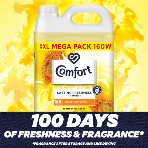 Comfort Sunshiny Days Fabric Conditioner with Stay Fresh technology for ...