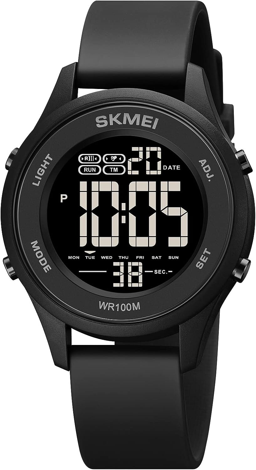 VEANXIN Students Simple Digital Watch 100M Waterproof with Silicone ...