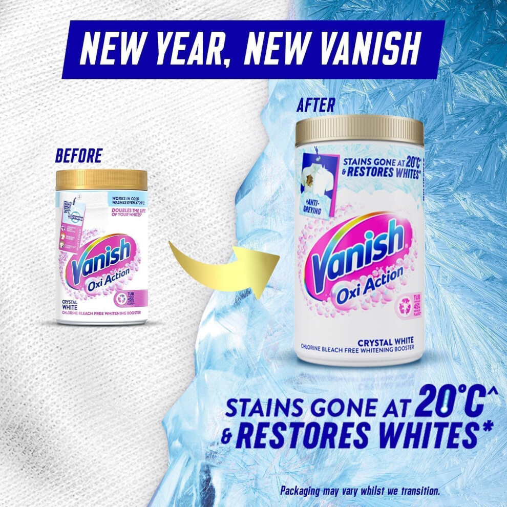 Vanish Gold Oxi Action Stain Remover and Whitening Booster Powder For ...