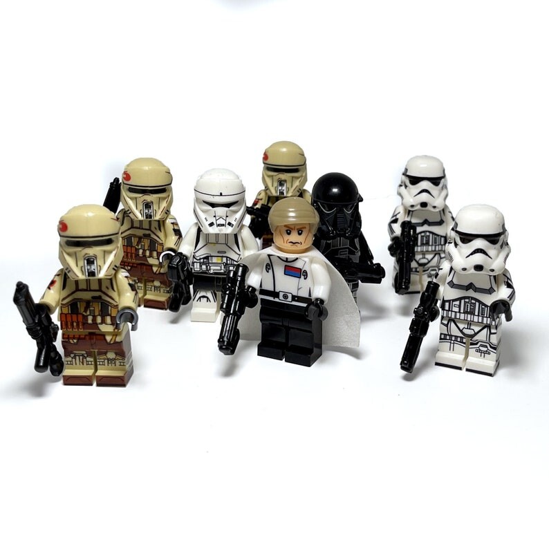 Rogue One Imperial Minifigures Battle of Scariff Star Wars Imperial ...