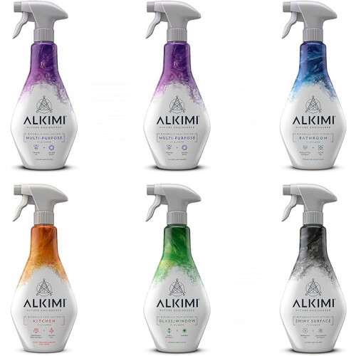 ALKIMI Home Essentials Cleaning Products Pack 6 Multipurpose Kitchen ...