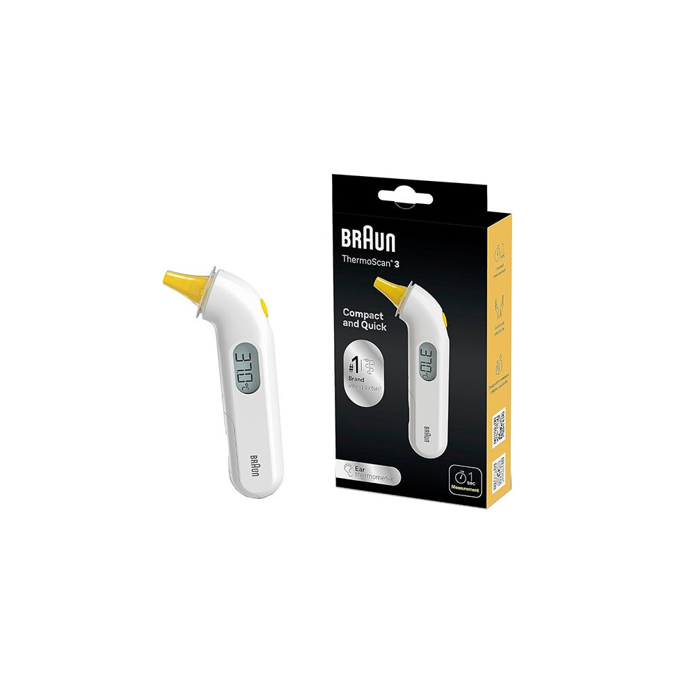 Digital Ear Thermometer for Kids Babies Toddlers and Adults Fast Gentle and Accurate Results in Seconds Fever Thermometer