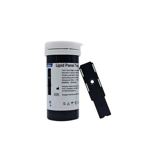 5-in-1 Lipid Blood Test Kit: TC, TG, HDL, LDL (calculated) with Meter ...