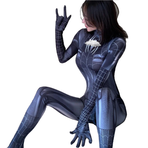 Sexy Spiderman Mj Women Cosplay Zentai Suit Open Crotch Bodysuit on OnBuy