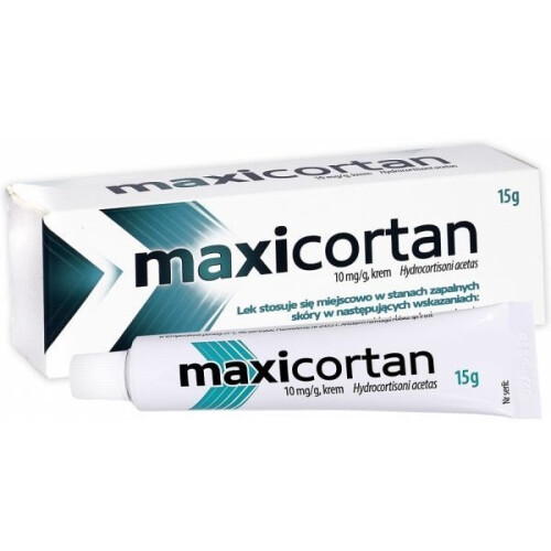 Maxicortan, hydrocortisone 10mg/g cream , 15 g on OnBuy