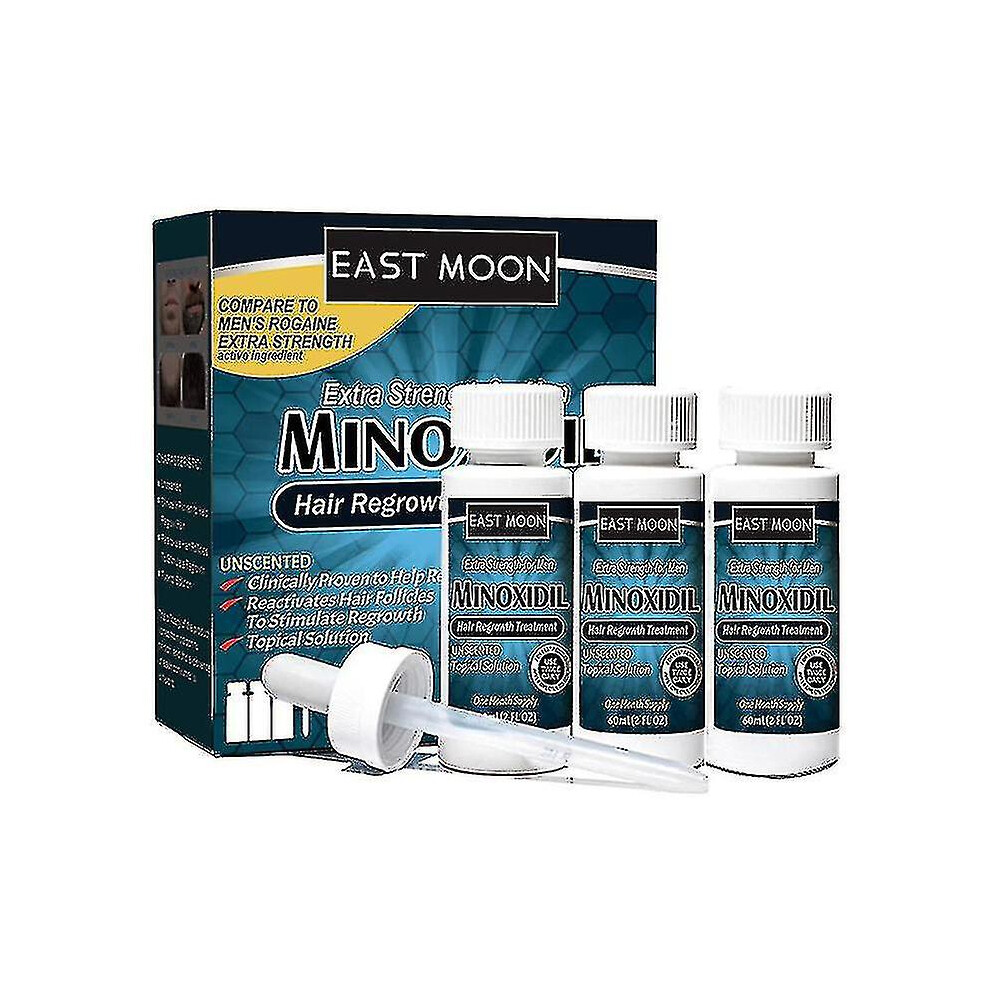 3 Month Extra Strength Mens Regrowth Regain Hair Growth Solution on OnBuy