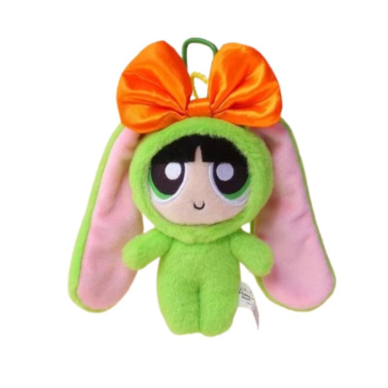 (Buttercup) The Powerpuff Girls Plush Pendant Rabbit Toy Doll 12cm Girl ...