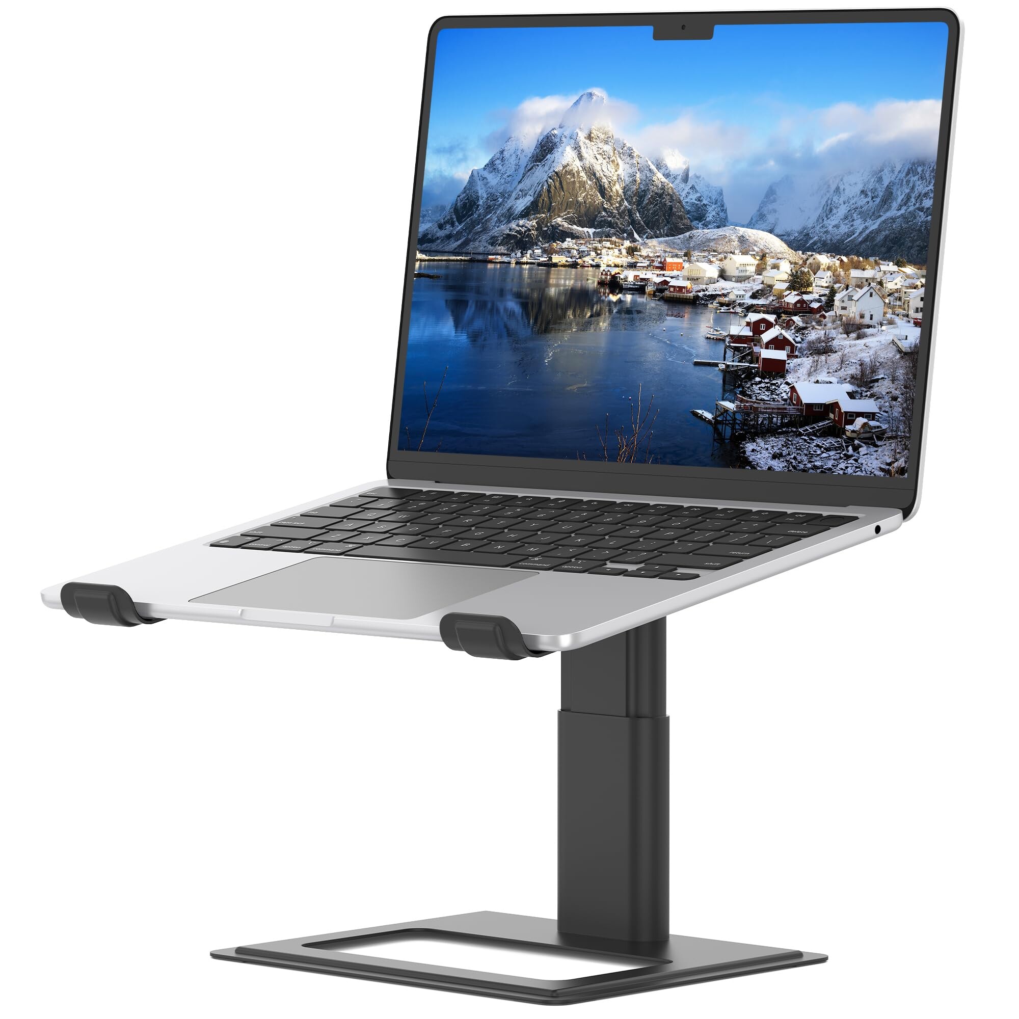 Adjustable Laptop Stand for Desk, Computer Stand, Ergonomic Laptop ...